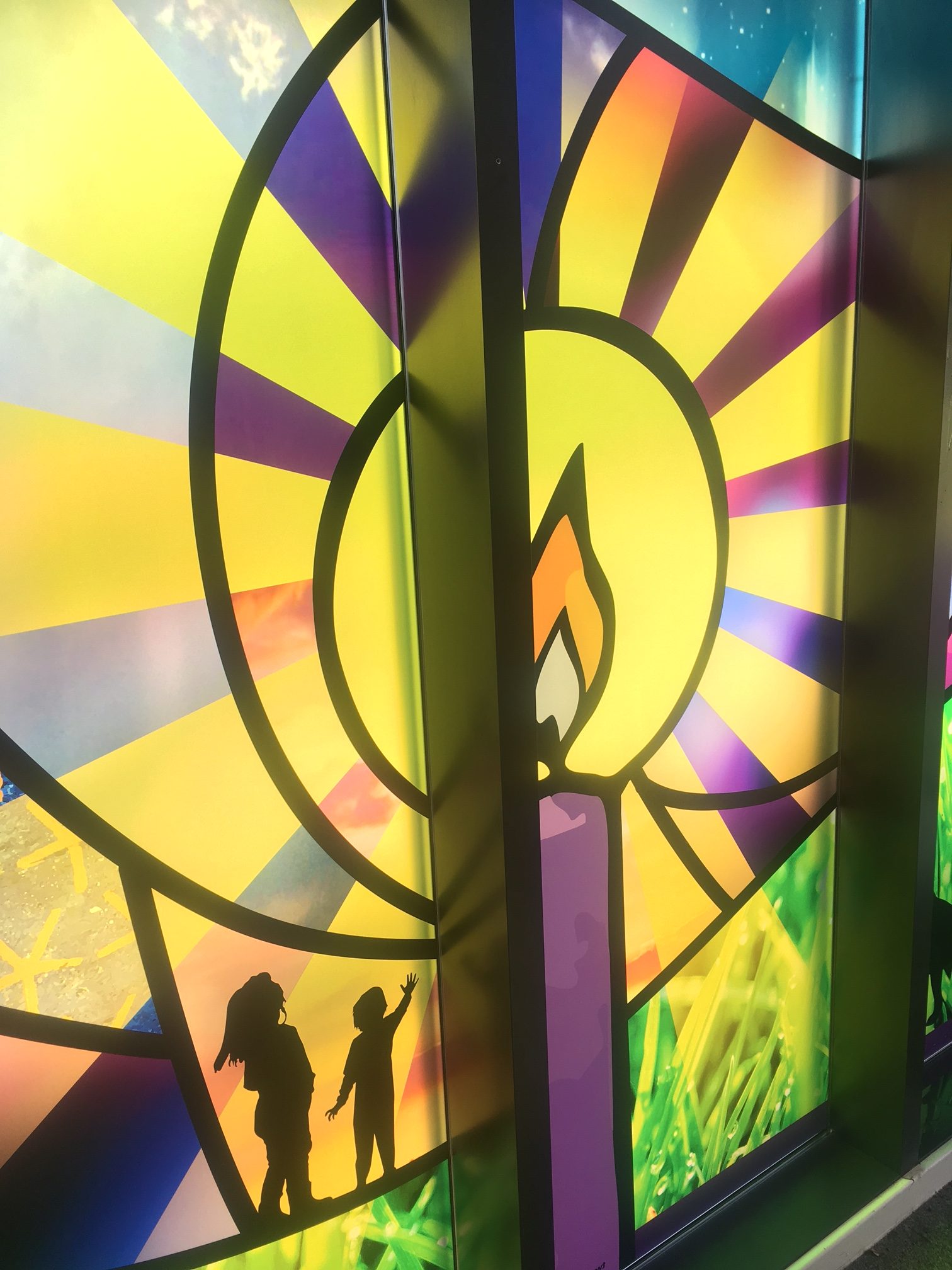 Reception Stained Glass Windows